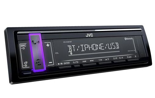 Автомагнитолы: JVC KD-X361BT